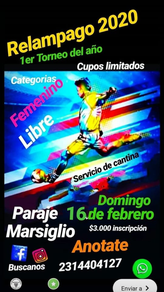 Nuevo torneo relámpago de fútbol 5 en Marsiglio